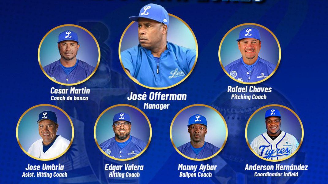 Licey anuncia su staff de coaches para próxima temporada | Licey.com