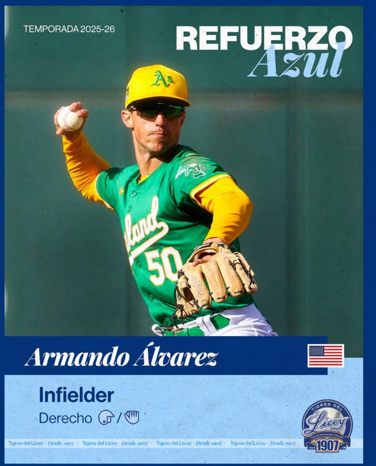Licey contrata a Armando Álvarez como refuerzo | Licey.com